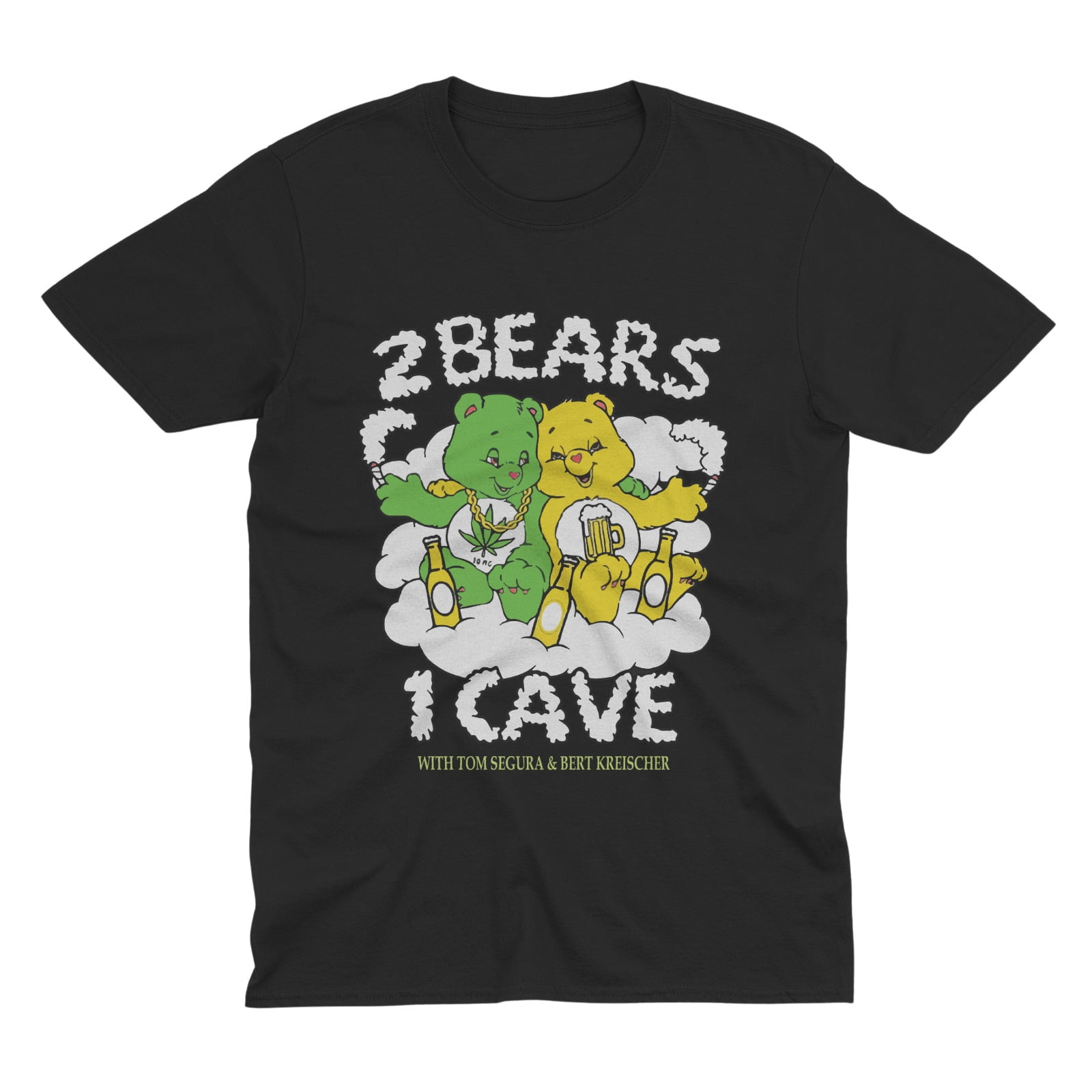 2 Bears 1 Cave Podcast T-Shirt | Funny Tom Segura & Bert Kreischer ...