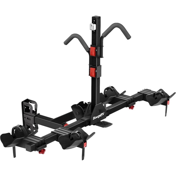 2'' Bike Rack Hitch Fit 2 Bikes with Hitch Wall Mount 2'' Receiver ...