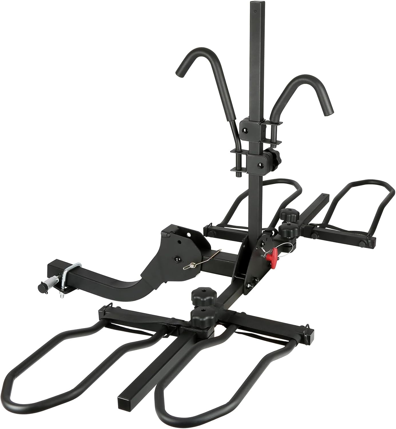 2 Bike Rack Hitch Mount Platform Style for Cars Trucks SUVs, 160 lbs ...