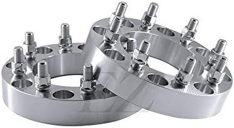 2 Billet Wheel Adapters Spacers 8x170 to 8x170 for Ford F250 F350 Super ...