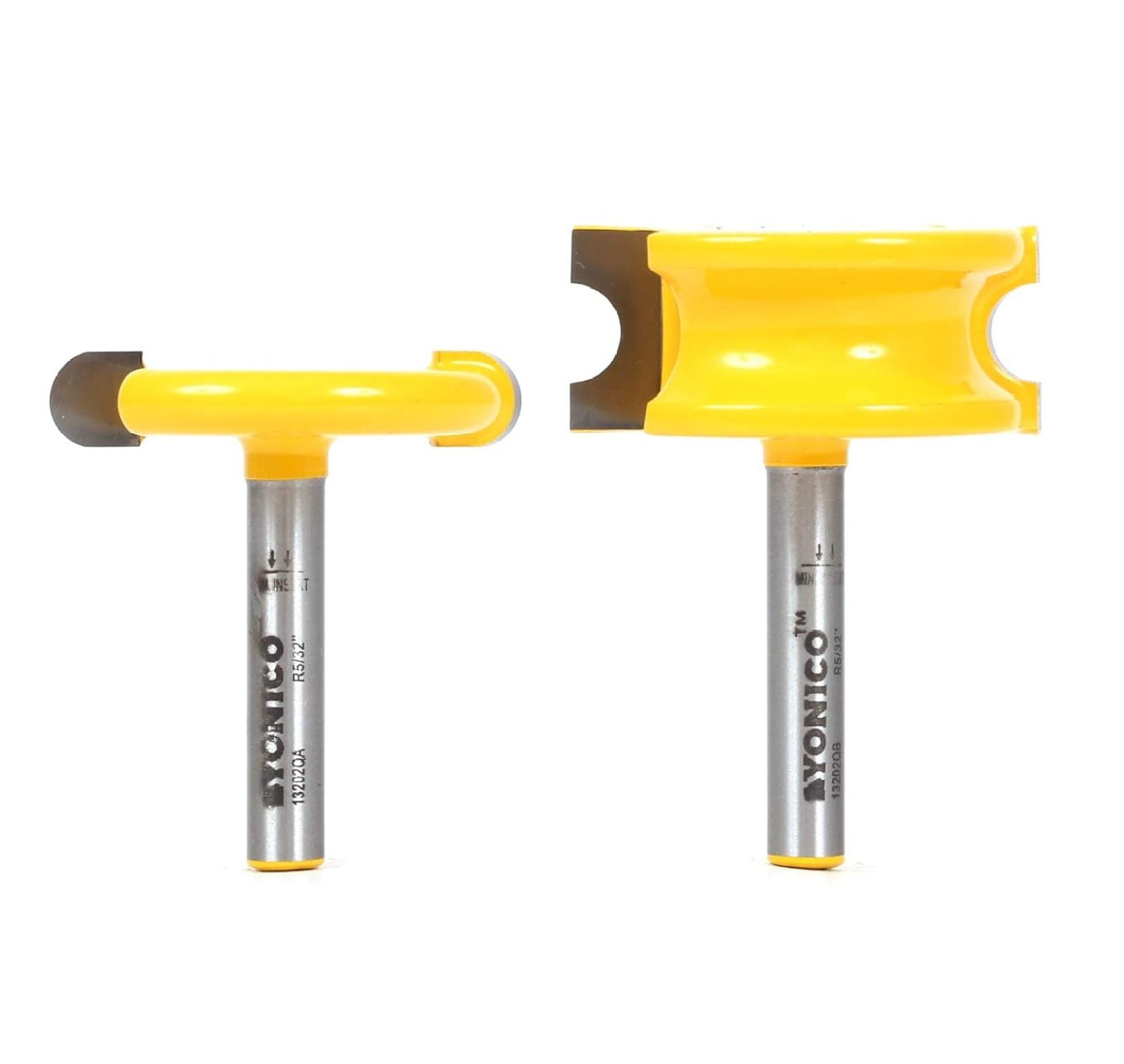 2 Bit Canoe Joint Router Bit Set (5/16" Bead - 1/4" Shank) - Walmart.com