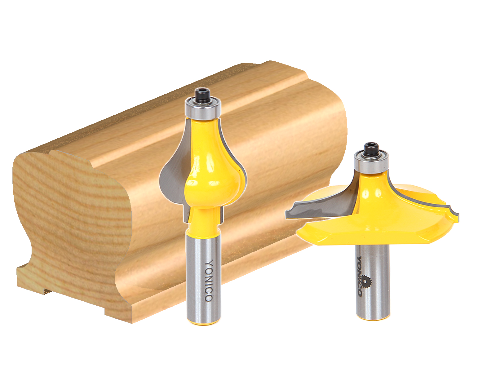 Magnate 128 Straight 1 Flute Carbide Tipped Router Bit — 1/2" Cutting ...