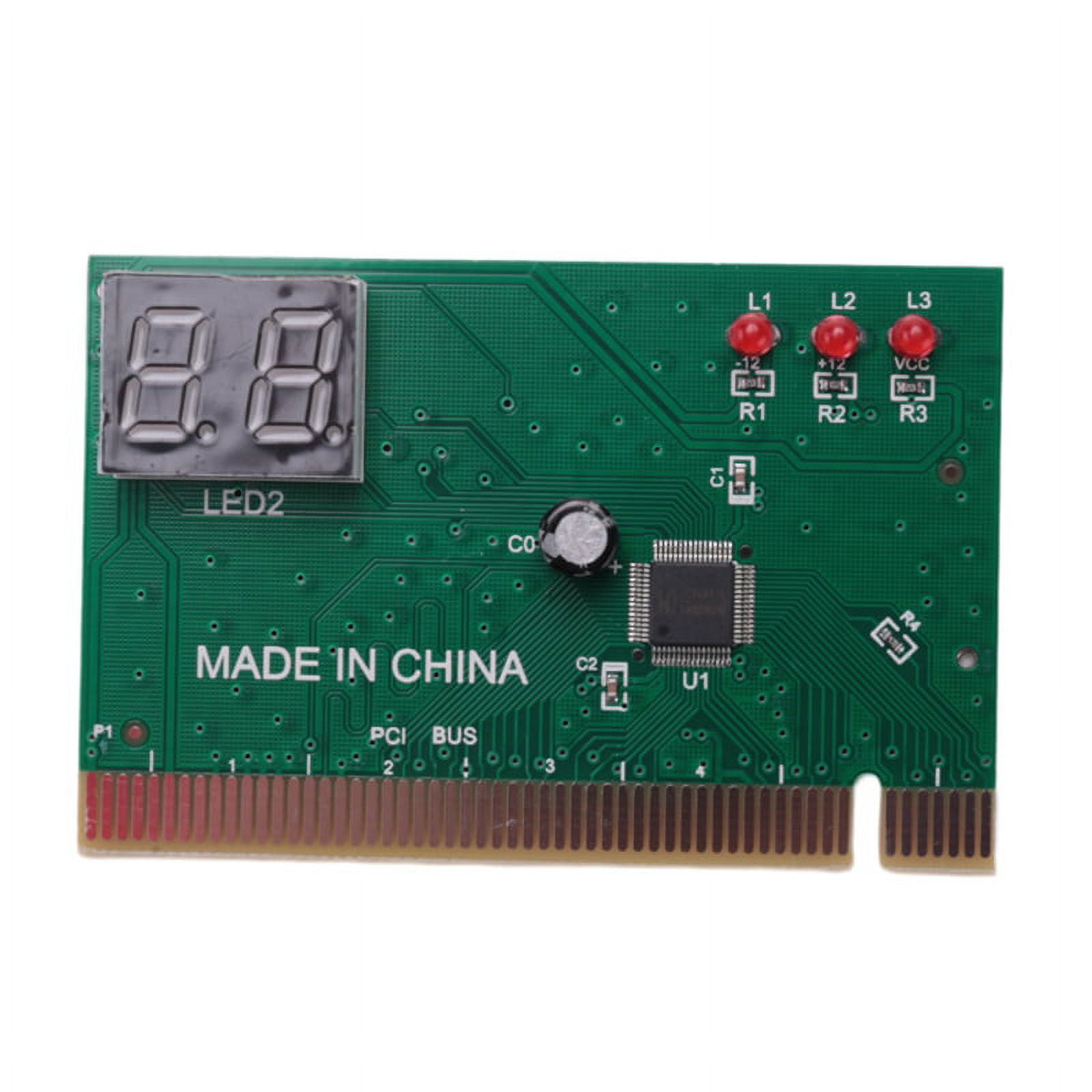 2 - Bit Pci Motherboard Fault Test Card Desktop Computer Detection Card ...