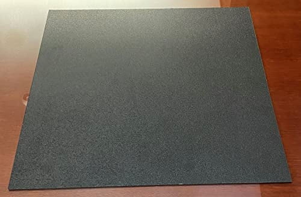 2 Black HDPE Polyethylene Plastic Sheet 24"x24"x1/16" (0.06")$$Building ...
