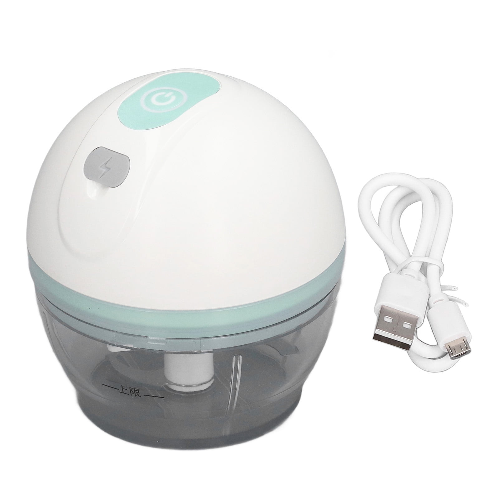 2-Blade, 150ml Cordless Onion & Chili Mincer Electric Garlic Chopper ...