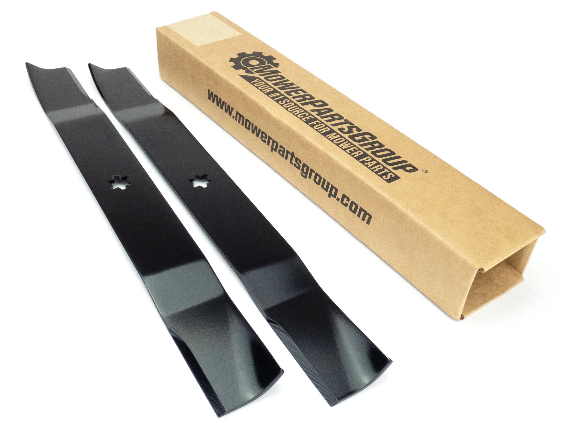 (2) Blades Compatible With Cub Cadet 46" 100 LTX 942-04244, 94204244A ...