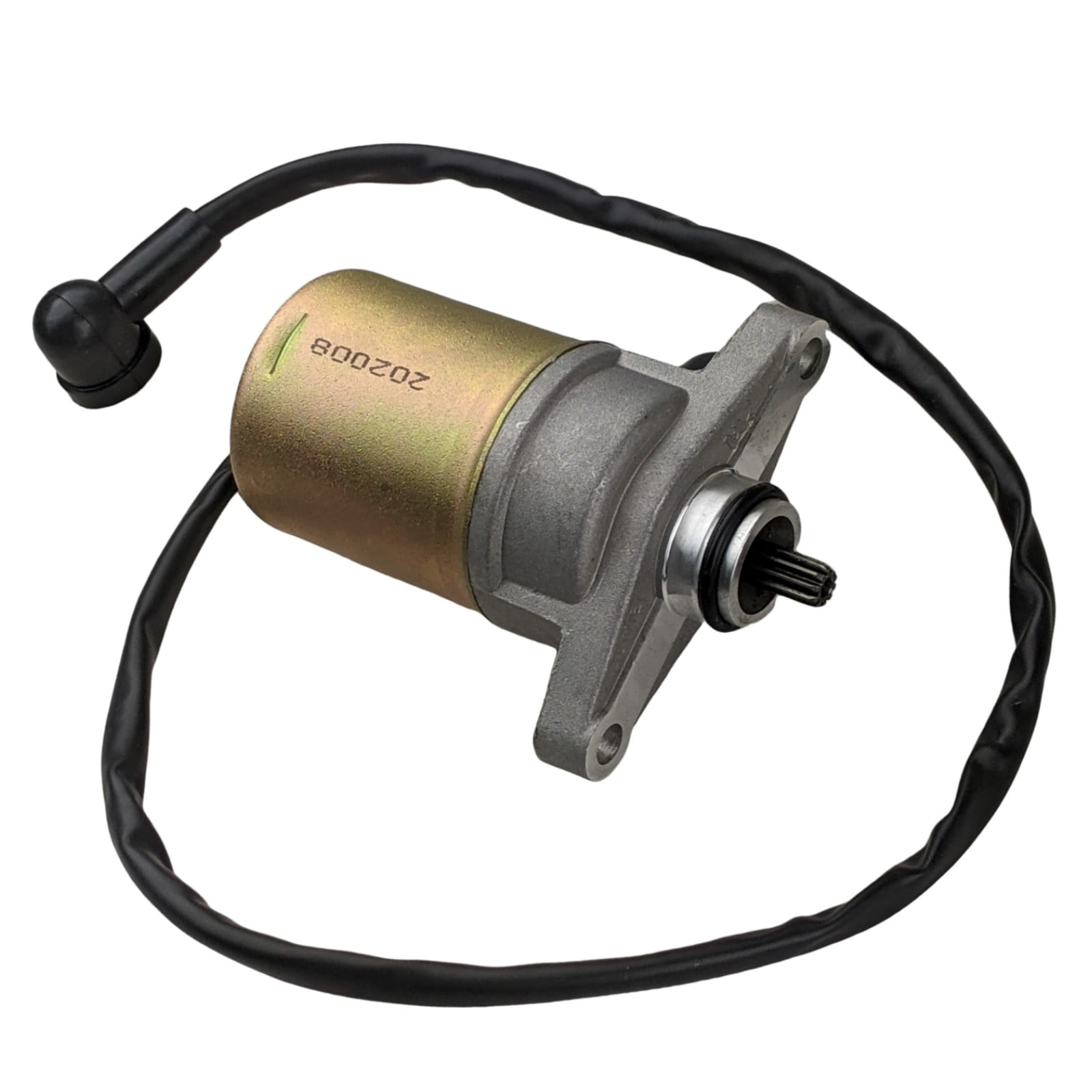 2-Bolt 10 Tooth Gy6 50cc Scooter Moped Starter Motor Starting - Walmart.com
