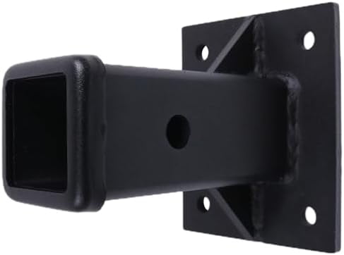 2" Bolt-On Receiver Tube Adapter Opening Hitch Wall Mount Bumper ...