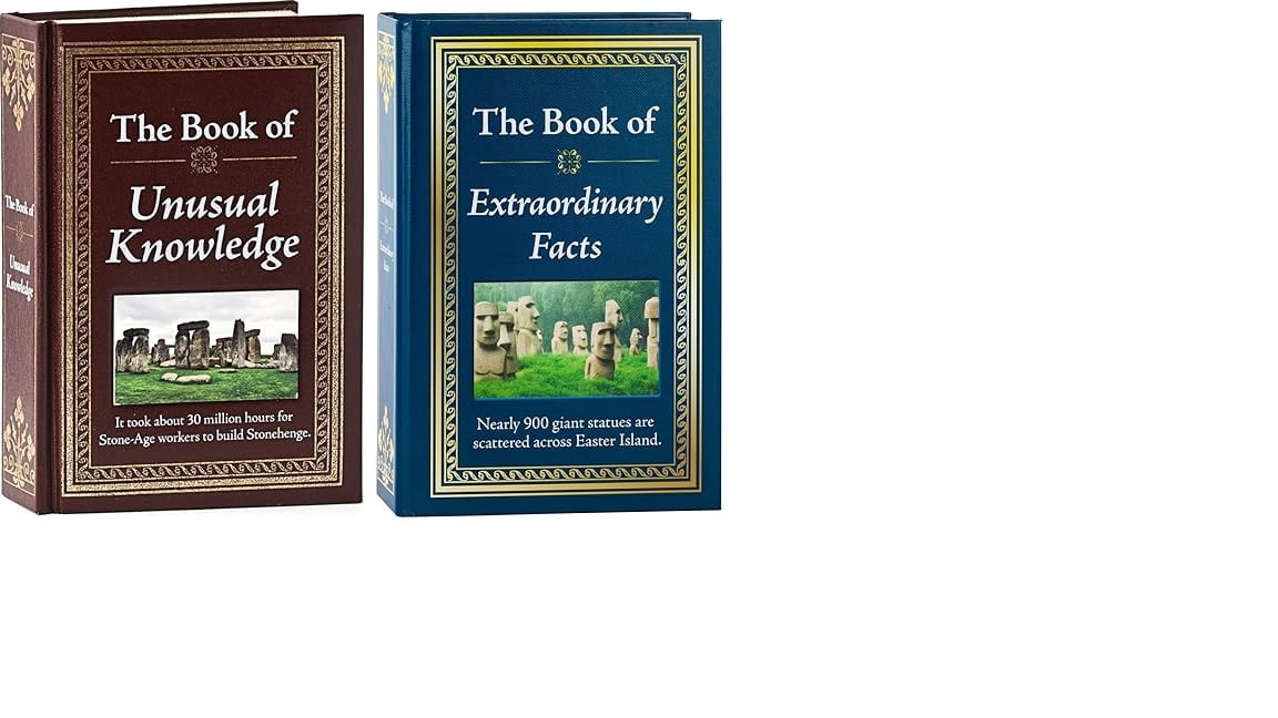 2 Books Collection Set [The Book of Unusual Knowledge, The Book of ...