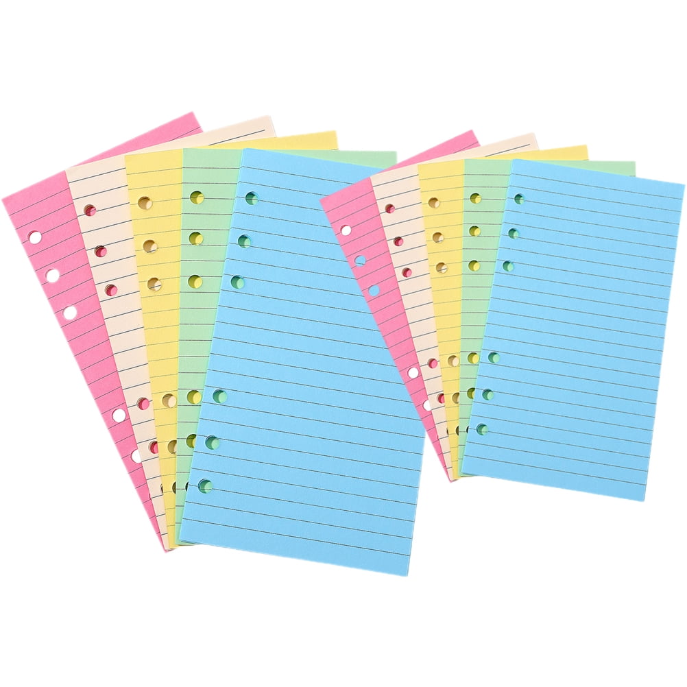 2 Books Notebook Pages Planner Refills Inserts Notebooks Punch Hole ...