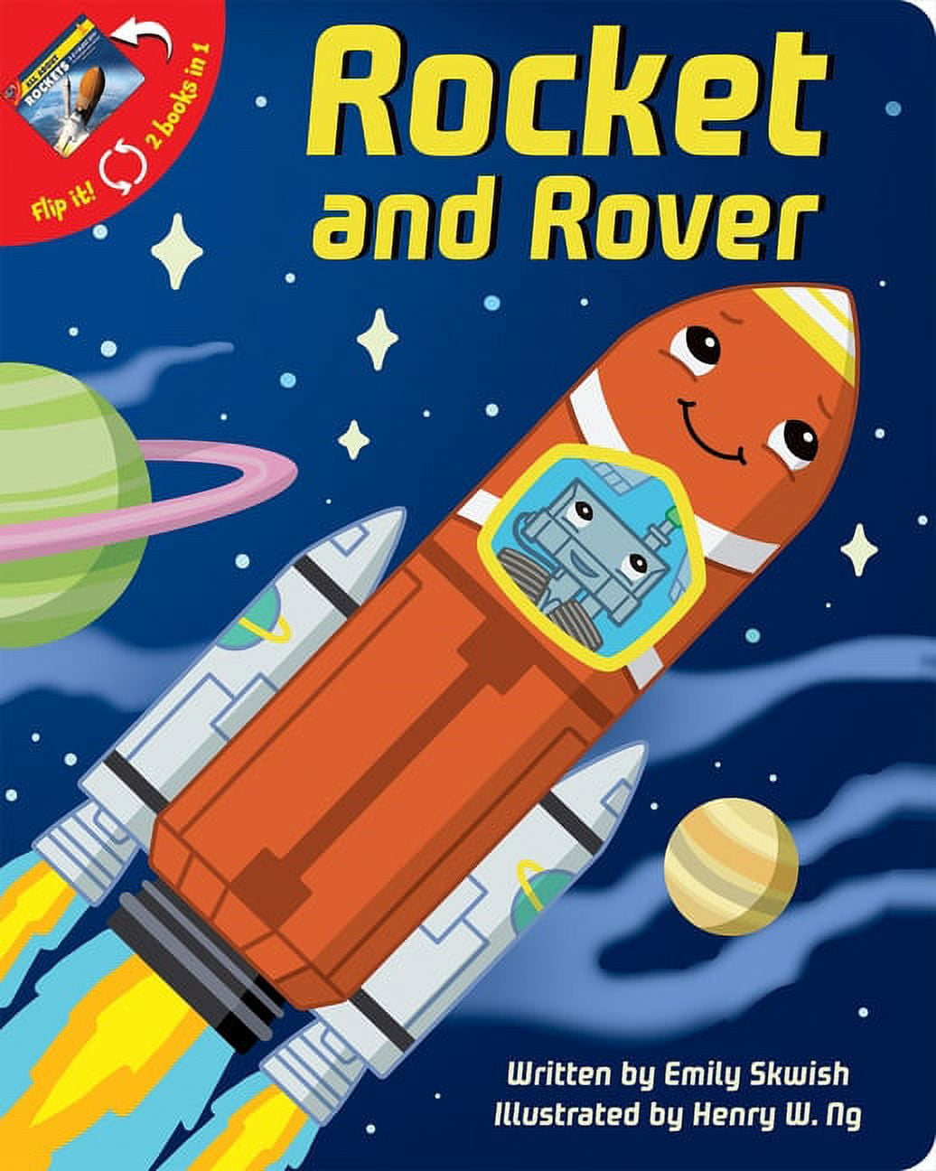 2 Books in 1: Rocket and Rover and All about Rockets 3-2-1 Blast Off ...