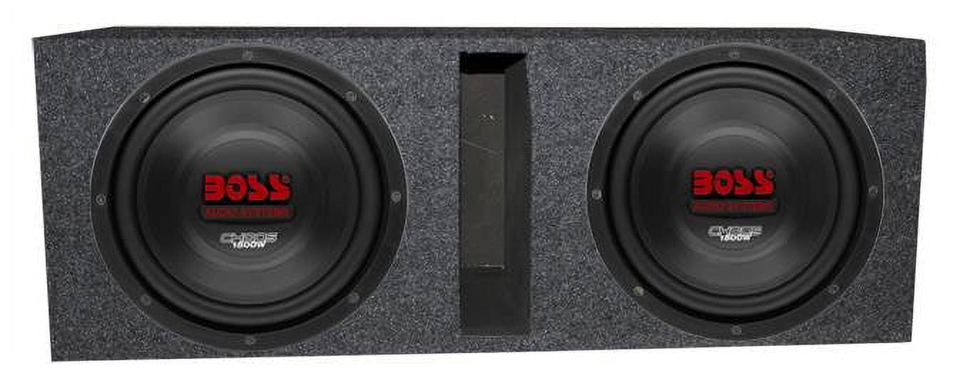 "Boss CH10DVC 10"" 3000W Dual Audio Powered Car Subwoofers with 4 Ohm ...