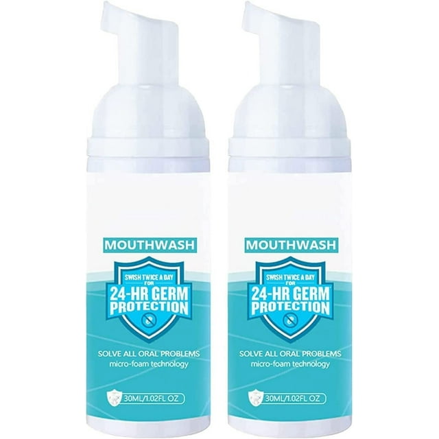 2 Bottle Mouthwash, Calculus Removal, Healing Mouth Ulcers, Eliminating ...