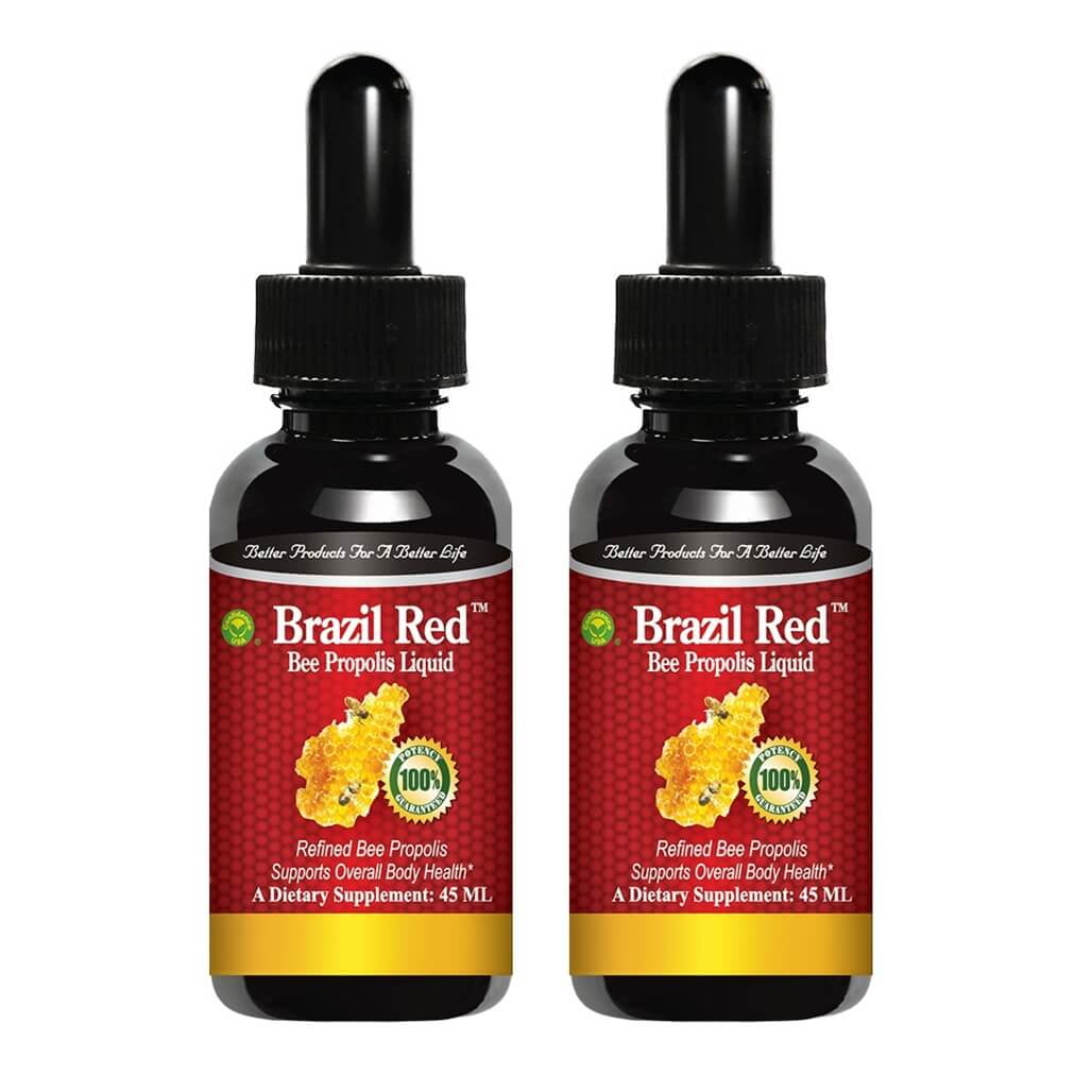 2 Bottles Brazil Red Bee High Concentrate Propolis Extract Benefits ...