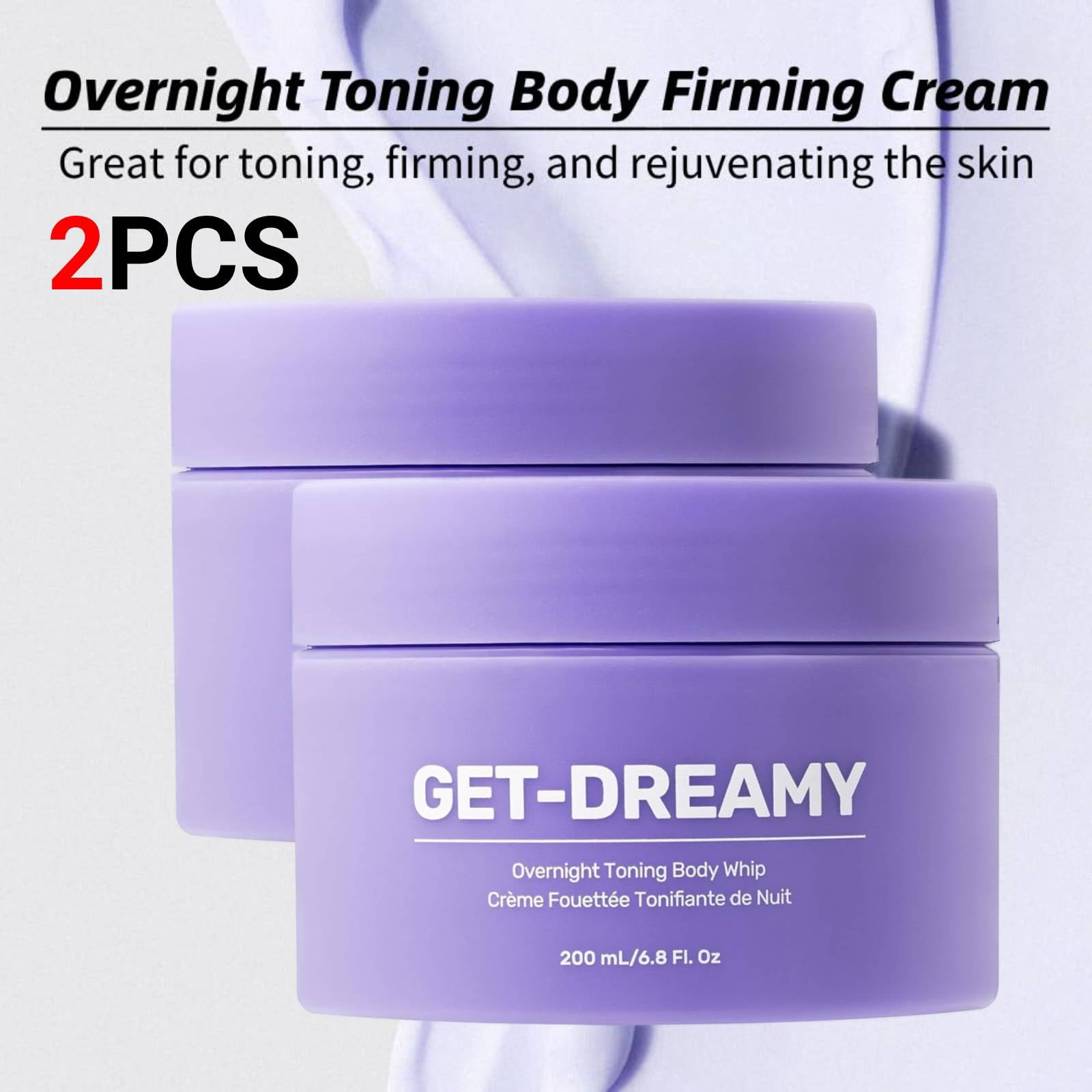 2 Bottles GET-DREAMY Overnight Toning Body Whip Moisturizing Nourishing ...