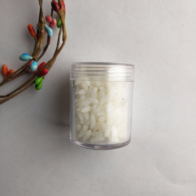 2 Bottles Simulation Rice Model Artificial Steamed White Pvc 4.80X3 ...