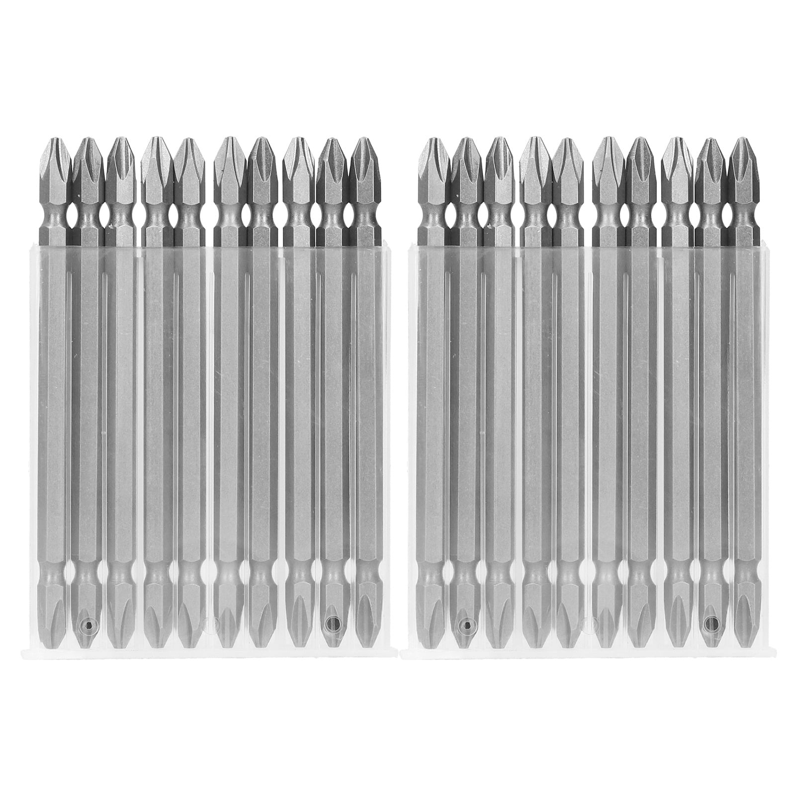 2 Box PH2 Crossed Magnetic Screwdriver Head 110mm Double Head Electric ...