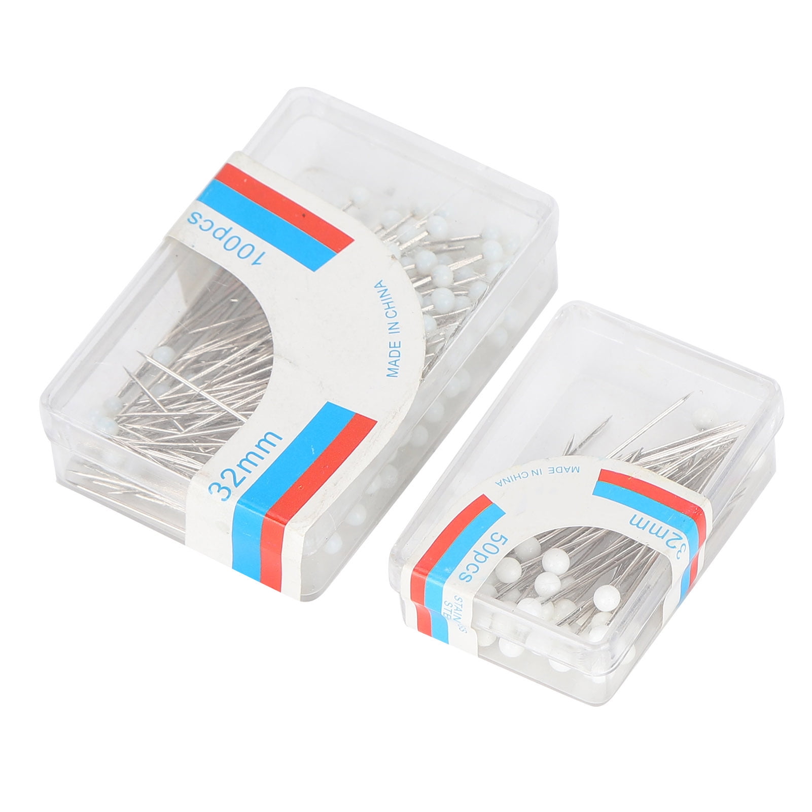 2 Box Sewing Ball Head Pins Straight Pins with Ball for DIY Crafting ...