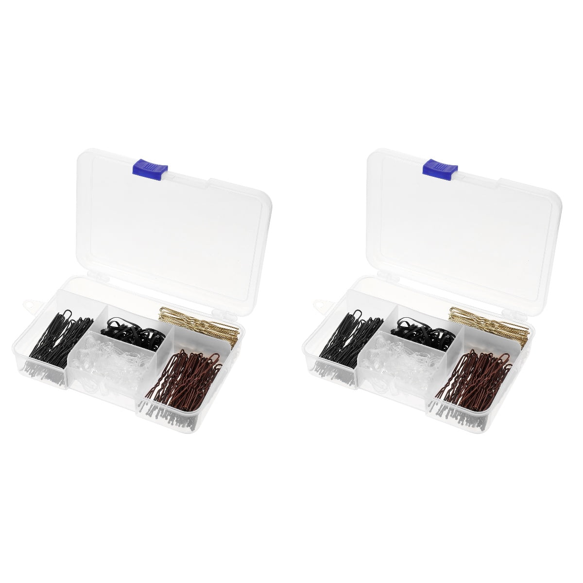 2 Boxes Boxed U-clip Hair Rollers Clips Curly Bobby Pins Buns Tiara ...