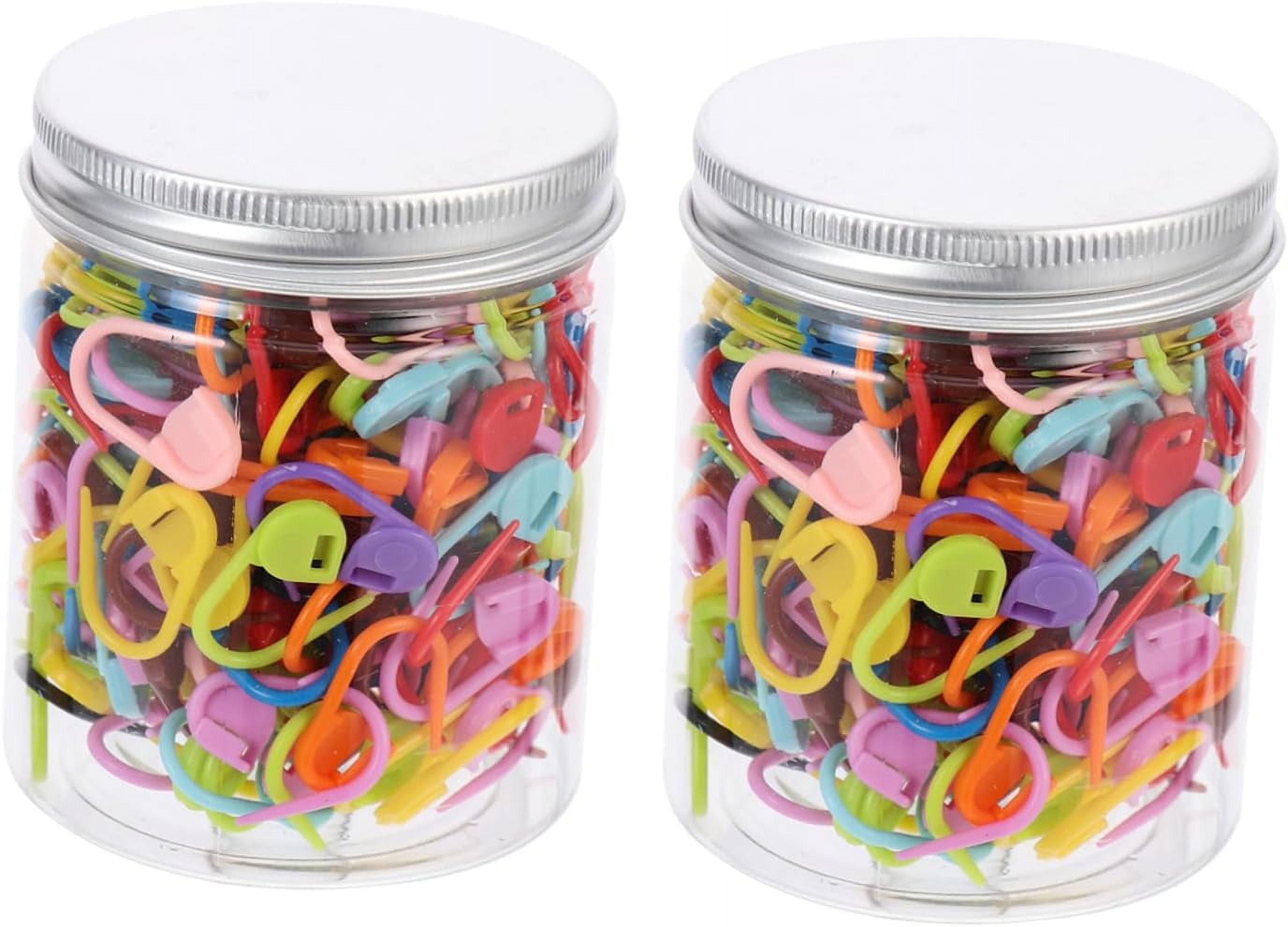 2 Boxes Little Buckle Crochet Hook Stitch Markers Diy Knitting Crafting ...