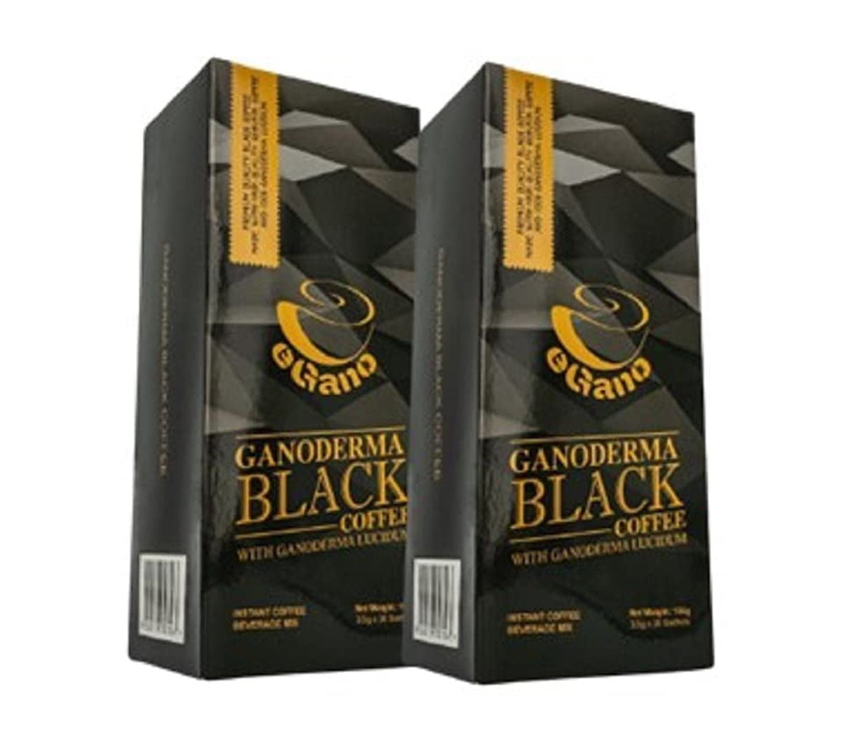 2 Boxes Premium Ganoderma Black Coffee Instant Coffee With Ganoderma ...