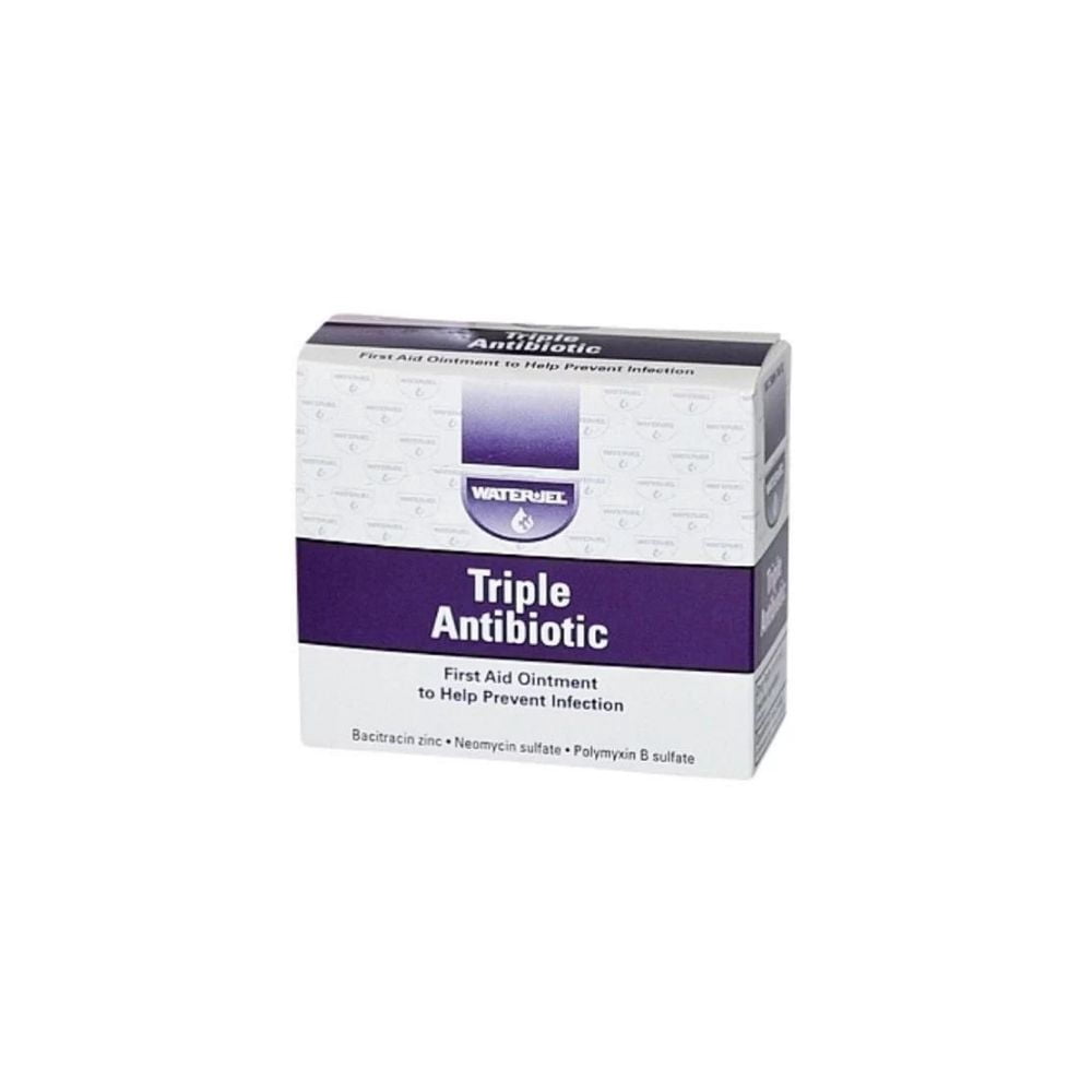 (2 Boxes) Triple Antibiotic First Aid Ointment Cream, 25 pcs/Box - (MS ...