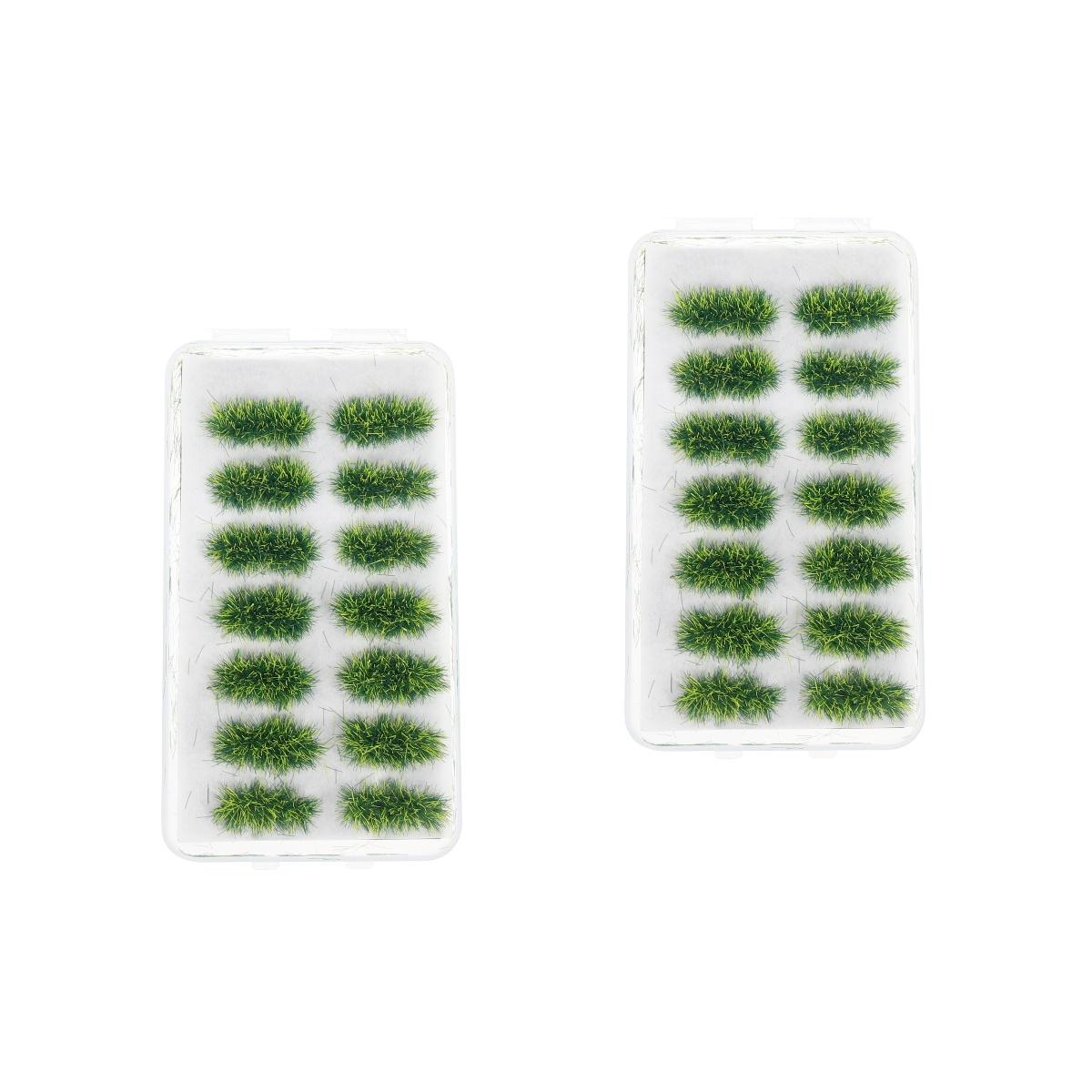 2 Boxes Turf Tape Grass Basket Model Vibrant Miniature Static Tuft ...