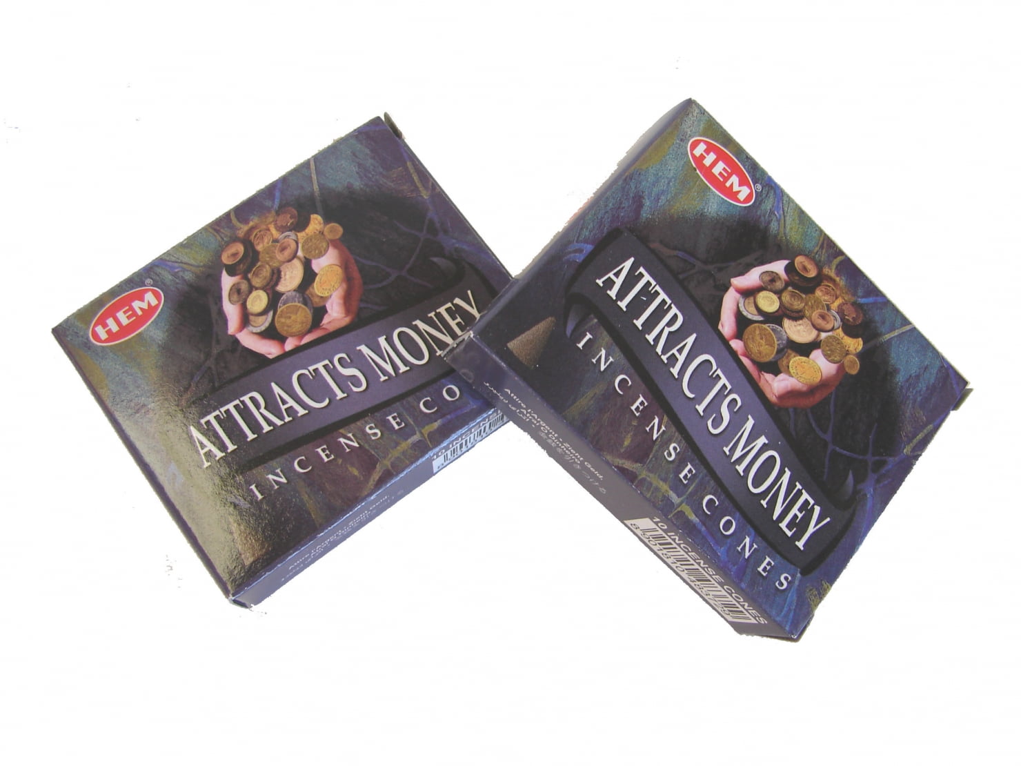 2 Boxes of Attract Money Incense Cones - Walmart.com