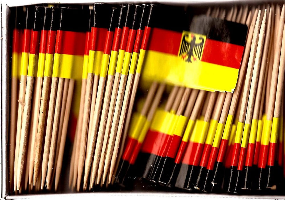 2 Boxes of Mini Germany Eagle Toothpick Flags, 200 Small International ...
