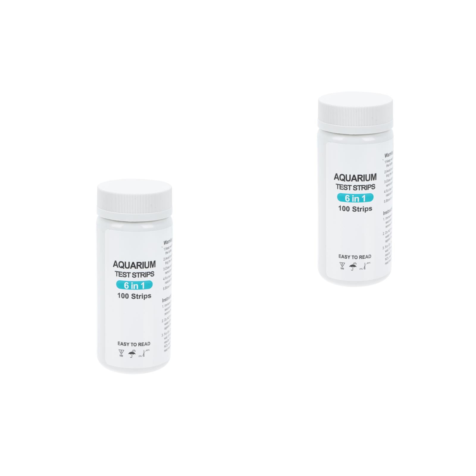 2 Boxes of Water Test Strips 6 in 1 PH Hardness Alkalinity Pool Test ...