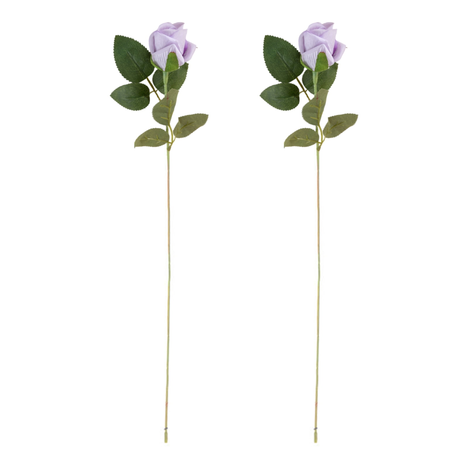 2 Branches Artificial Rose Flowers, Fake Roses for Decorations, Real ...