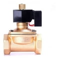 2" Brass Non Hot Normally Open Solenoid Valve 24V 12V 110V 220V For 24 ...