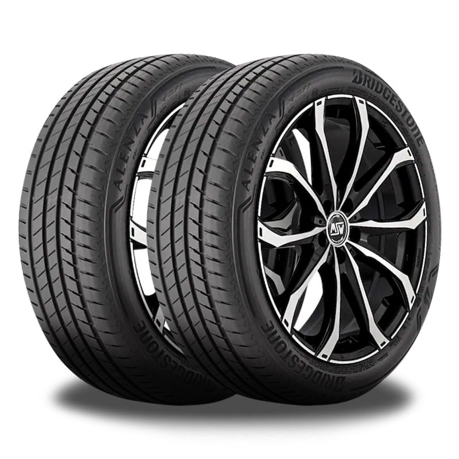 2 Bridgestone ALENZA 001 RFT 245/40R21 100Y High Performance Run Flat Tire 300AA BR007275 / 245 ...