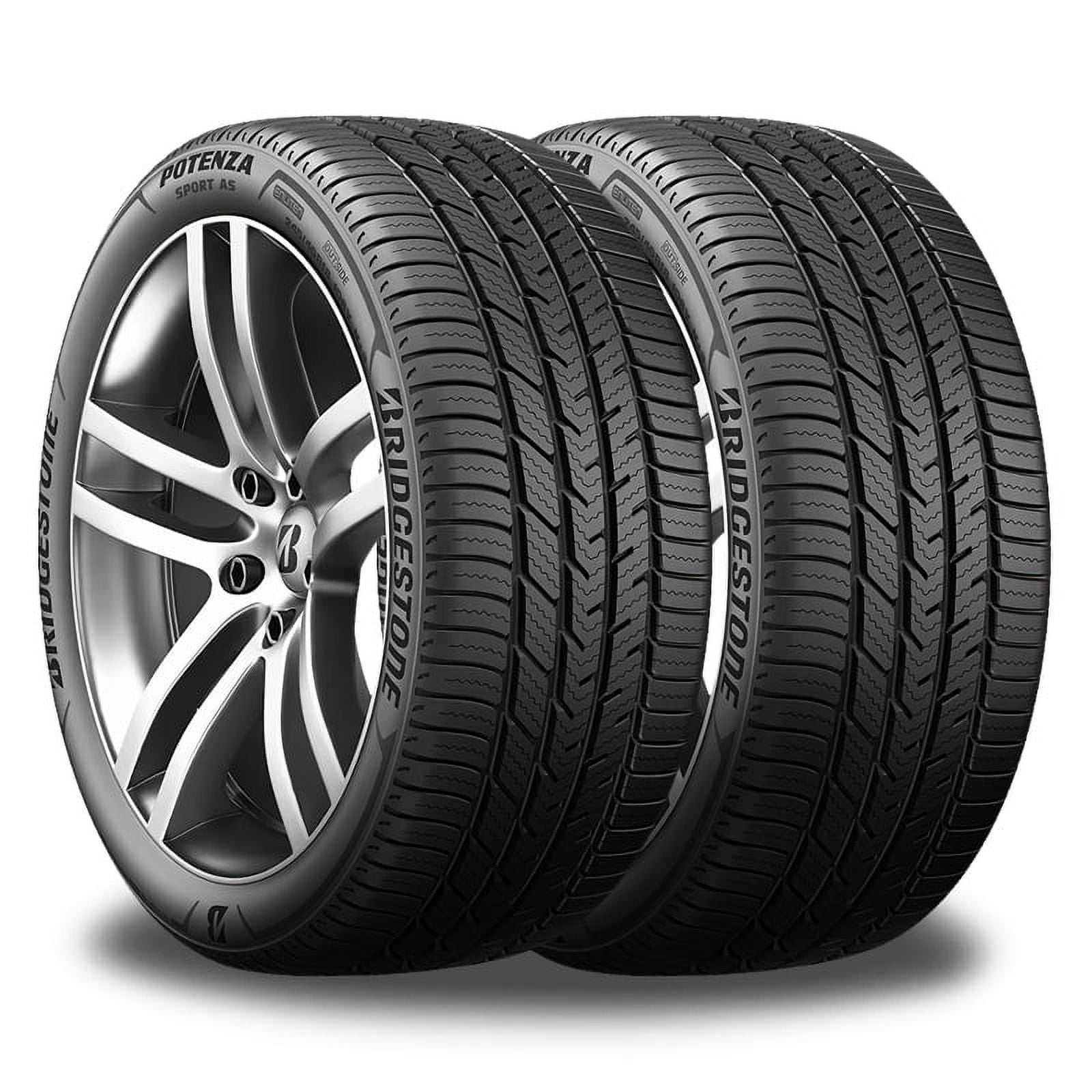 2 Bridgestone Potenza Sport AS 245/50R18 104W All Season Ultra High Performance BR011899 / 245 ...