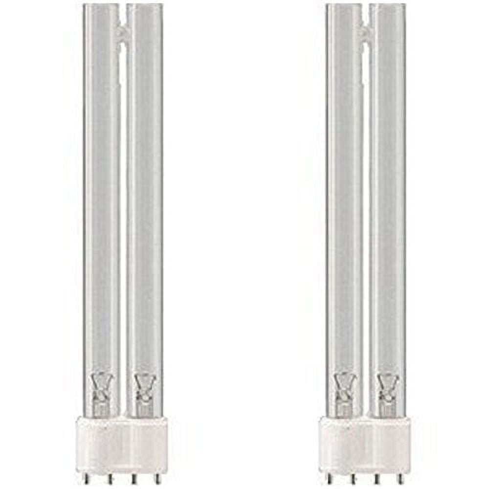 2-Bulbs 18W 2G11 Base UV Light Bulb Aquarium 18Watts Sterilizer Lamp ...