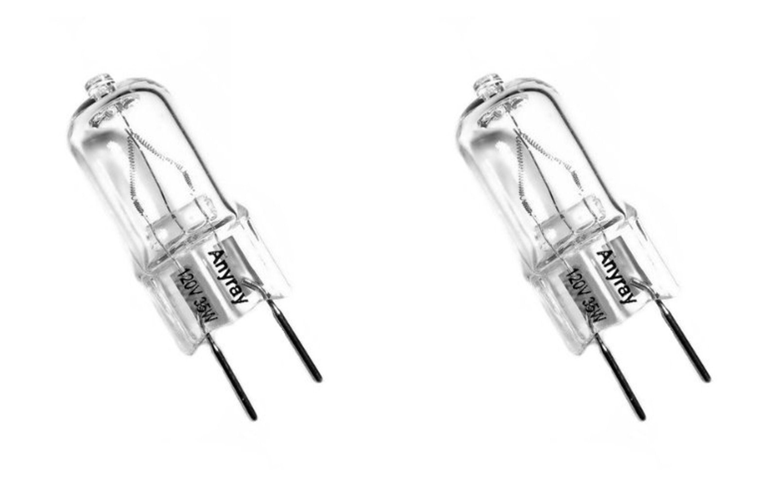 (2)-Bulbs 35 Watt T4 G8 35W Light Bulb JCD Type GY8.6 35Watt bi pin ...