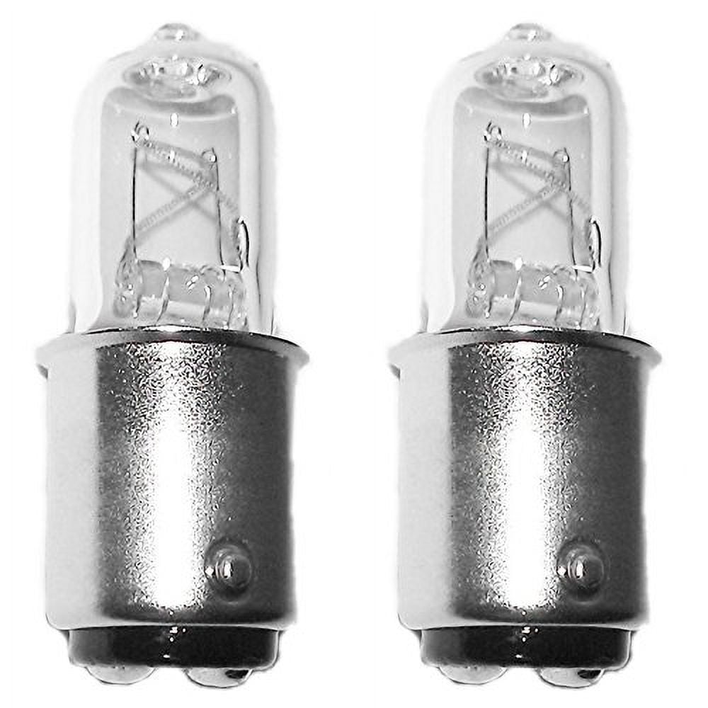 2-Bulbs Anyray A1772Y 35 Watt JD Type BA15D 35W DC Bayonet Base T4 ...