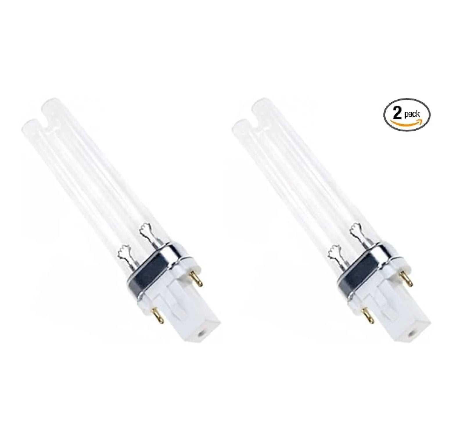 2-Bulbs Replacement UV Bulb for SunSun JUP-01 9W Filter Pump - G23 Base ...