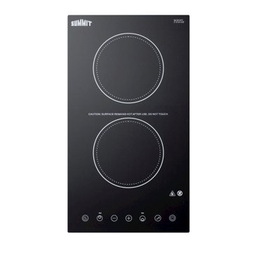 "SAMSUNG NZ24T4360RK 24"" Electric Cooktop in Black" - Walmart.com