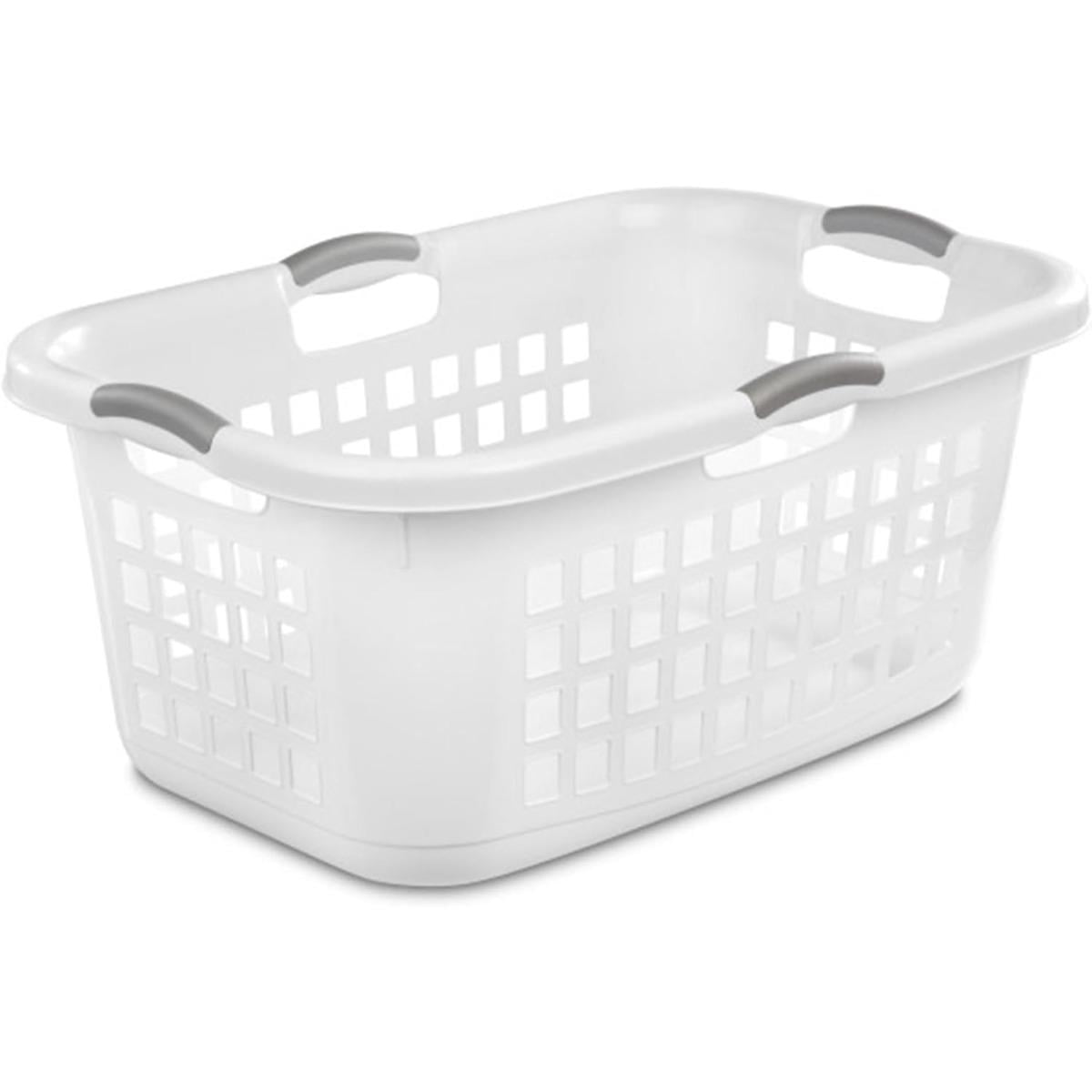 2 Bushel Ultra Laundry Basket, Large, Plastic Hamper with Handles to ...