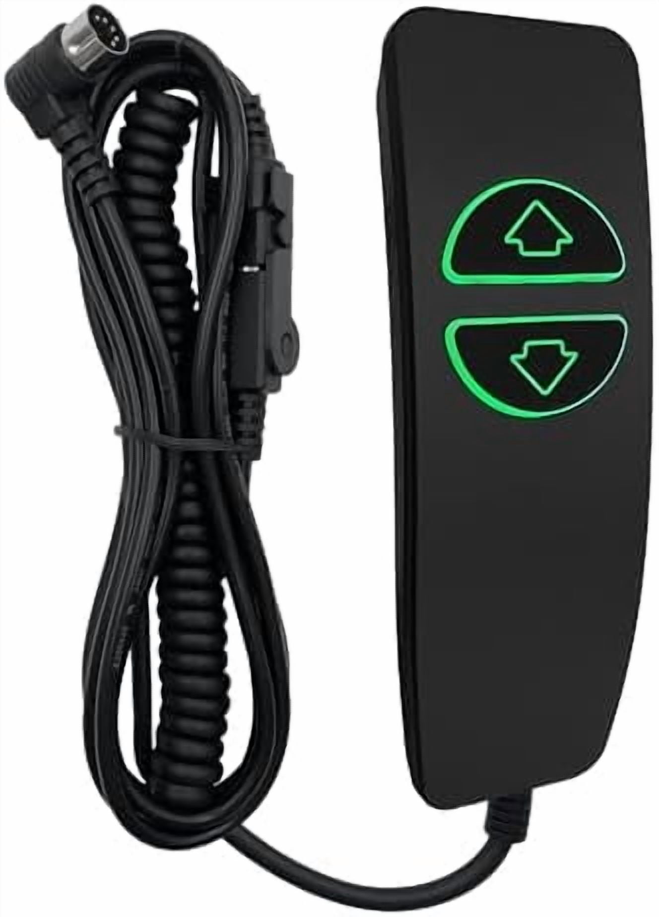 2 Button 5 Pin Prong Control Handset Remote with Backlight for Lift ...