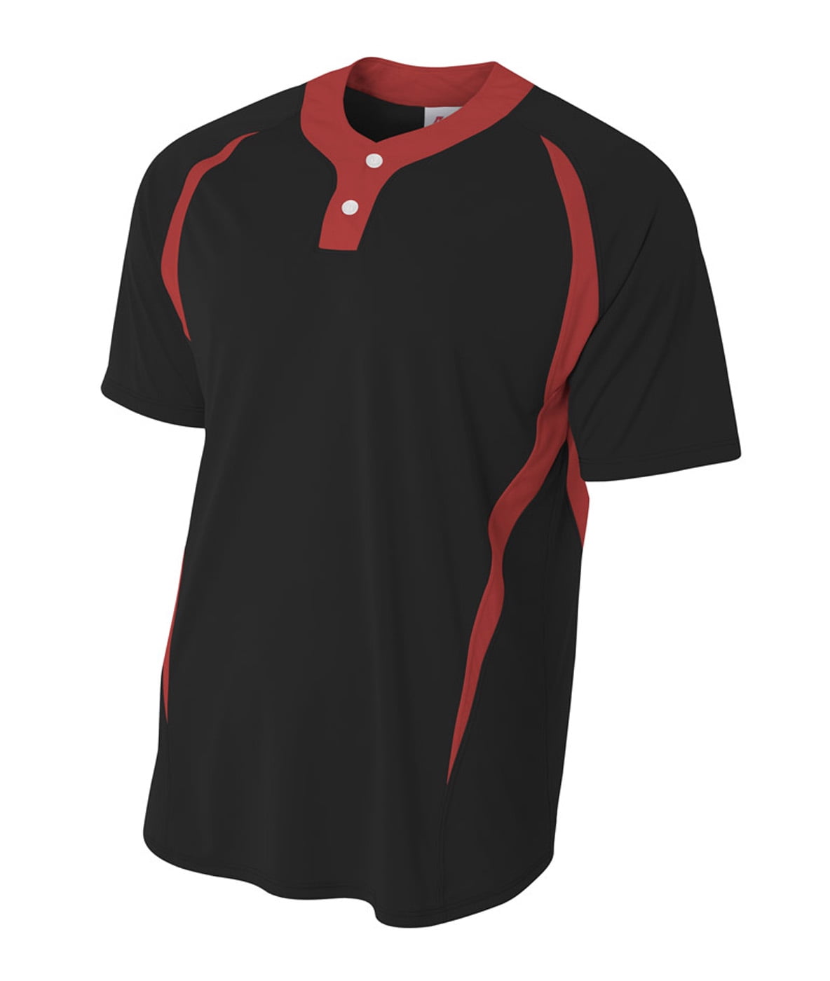 2-Button Color Blocked Jersey - Walmart.com