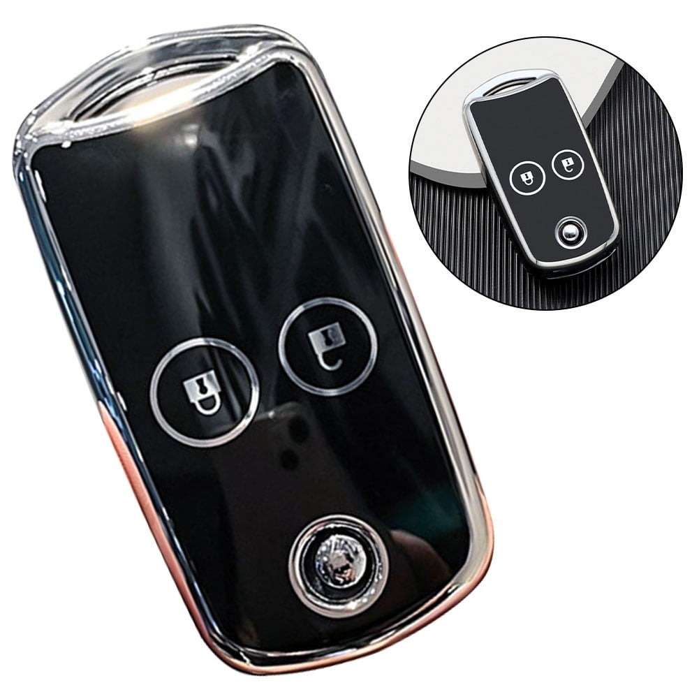2 Button Key Fob Cover Case for Honda Civic Sedan and SUV Models ...