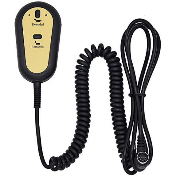 2 Button Remote Hand Control Controller with 5 pin Plug Replacement for Power Recliner Lift ...