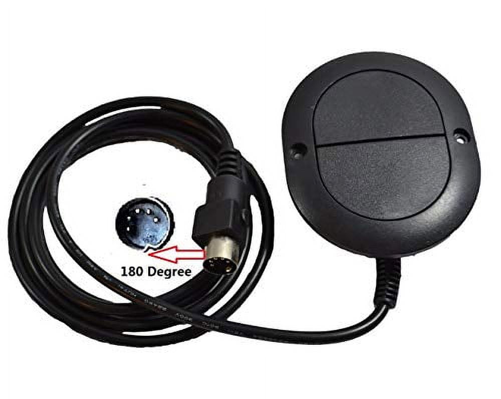 2 Button UP/Down Okin Limoss Power Recliner or Lift Chair Remote Hand Controller (180° Oval ...