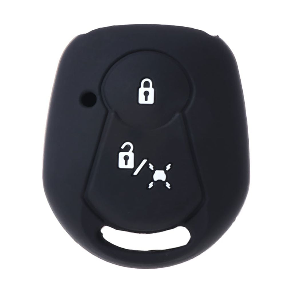 2 Buttons Silicone Car for Key Fob Cover for Case For SSANGYONG ACTYON ...