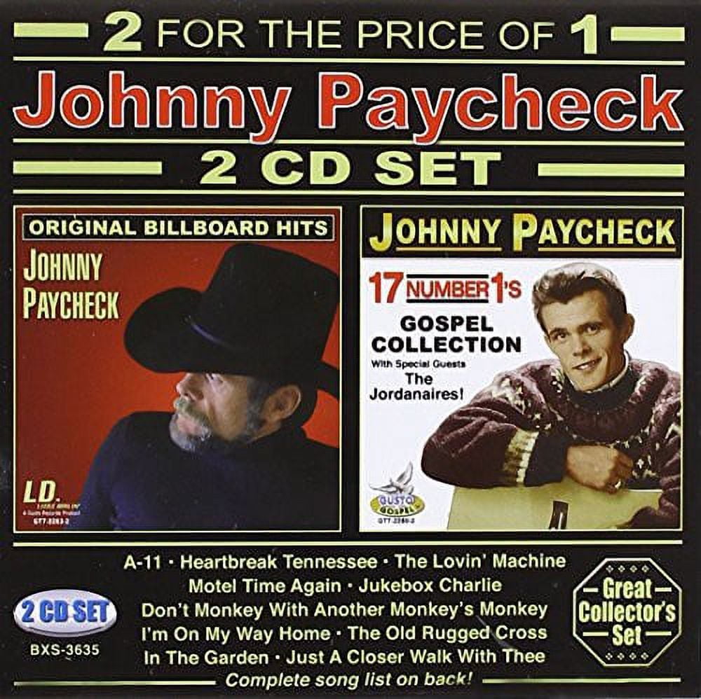 Johnny Paycheck - 2 CD Set - Music & Performance - CD - Walmart.com