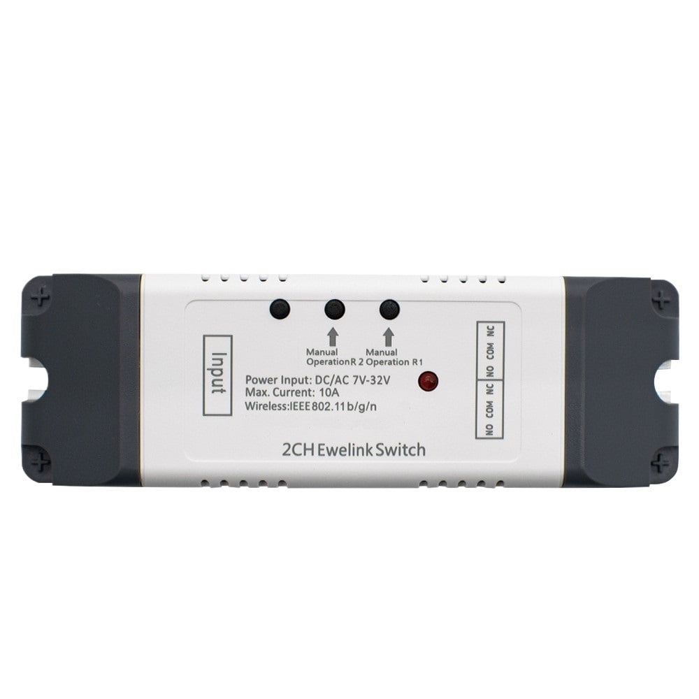 2 CH Wifi Smart Switch Motor Forward and Reverse Garage Door Opener ...