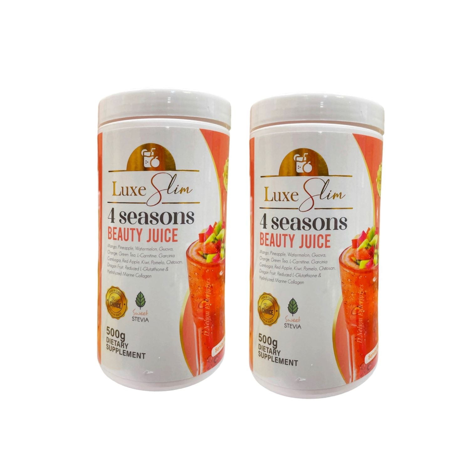 Luxe Slim 4 Seasons Healthy Non-Alcoholic Refreshing Beauty Juice Drink ...