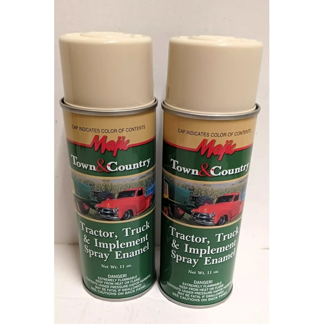 2 Cans IH International Farmall Off White Cream Heavy Duty Tractor ...